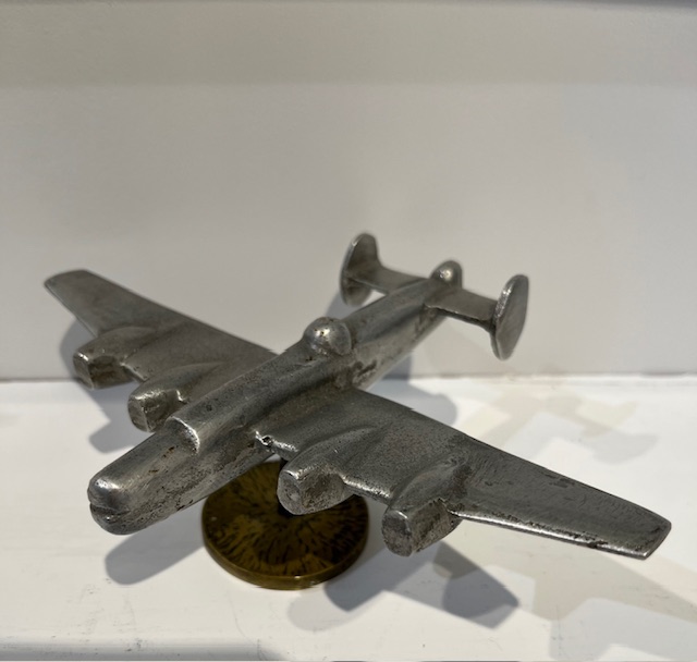 Vintage Aluminium Model of Lancaster Bomber - Orakei Objet - Antiques ...