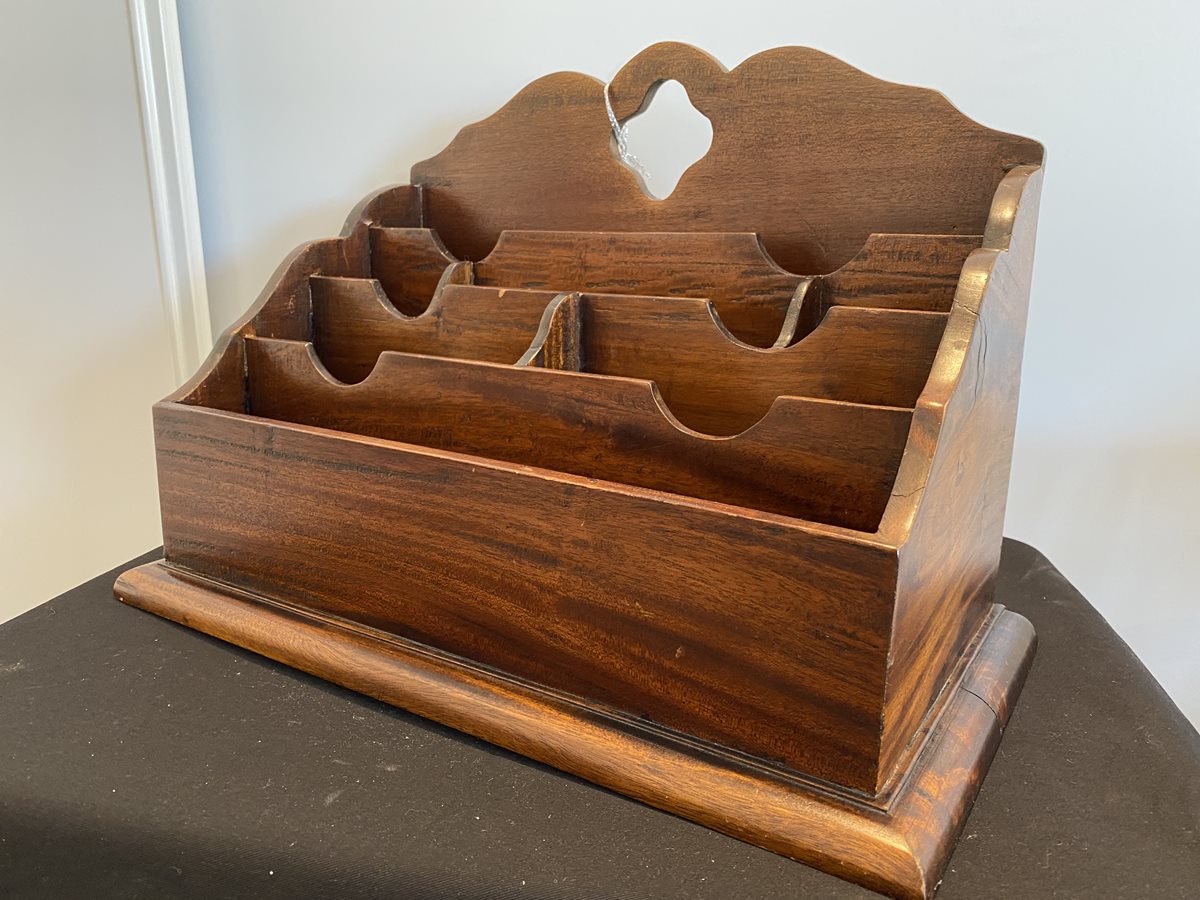 Vintage Letter Rack - Orakei Objet - Antiques, Art, Furniture and ...