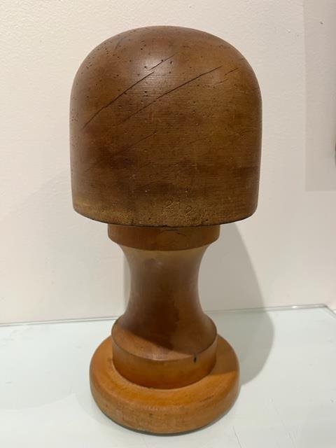 Vintage Wooden Hat Block - Orakei Objet - Antiques, Art, Furniture and ...