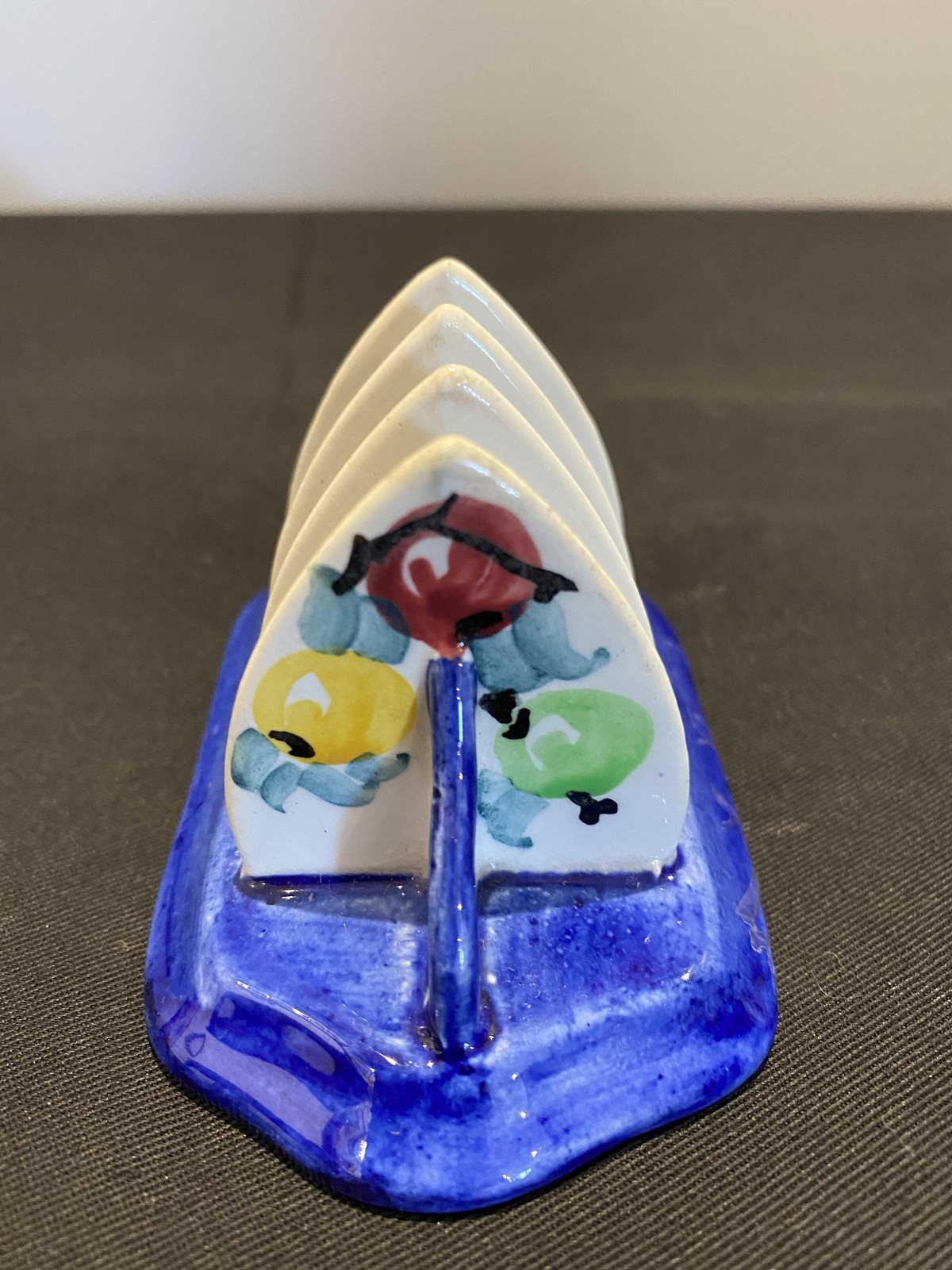 1920's Bough Scottish Floral toast Rack - Orakei Objet - Antiques, Art ...