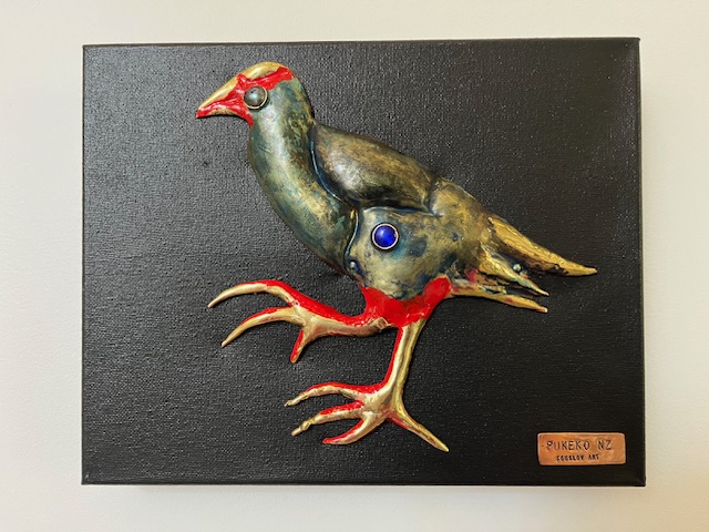 Copper Pukeko - Orakei Objet - Auckland Antiques, Art, Furniture and ...