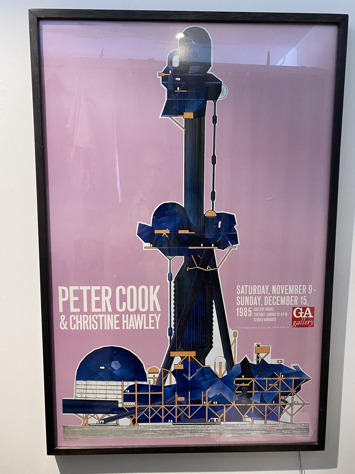 Peter Cook 1985 Japan Exhibition Poster, (Montreal Tower) - Orakei ...
