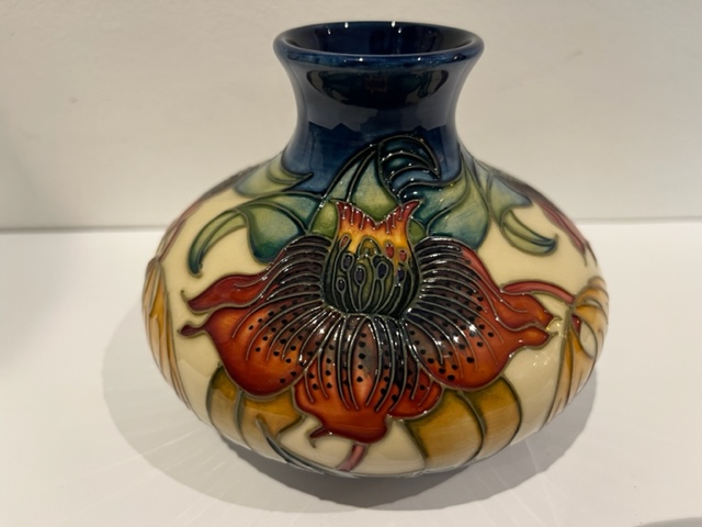 Moorcroft Vase in the Anna Lily Pattern - Orakei Objet - Antiques, Art ...