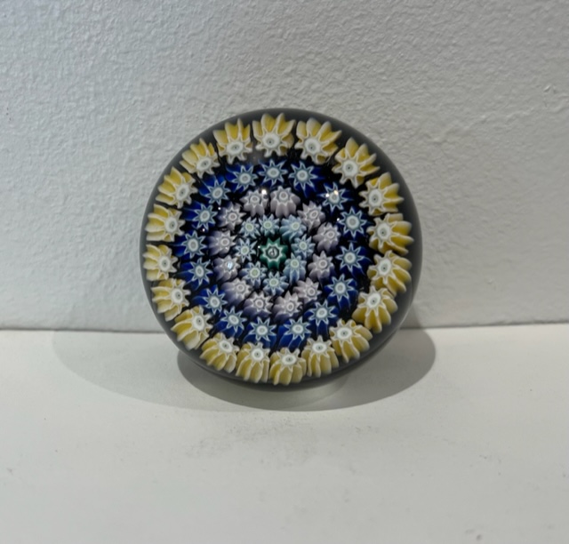Perthshire Glass Millifiori Paperweight - Orakei Objet - Antiques, Art ...