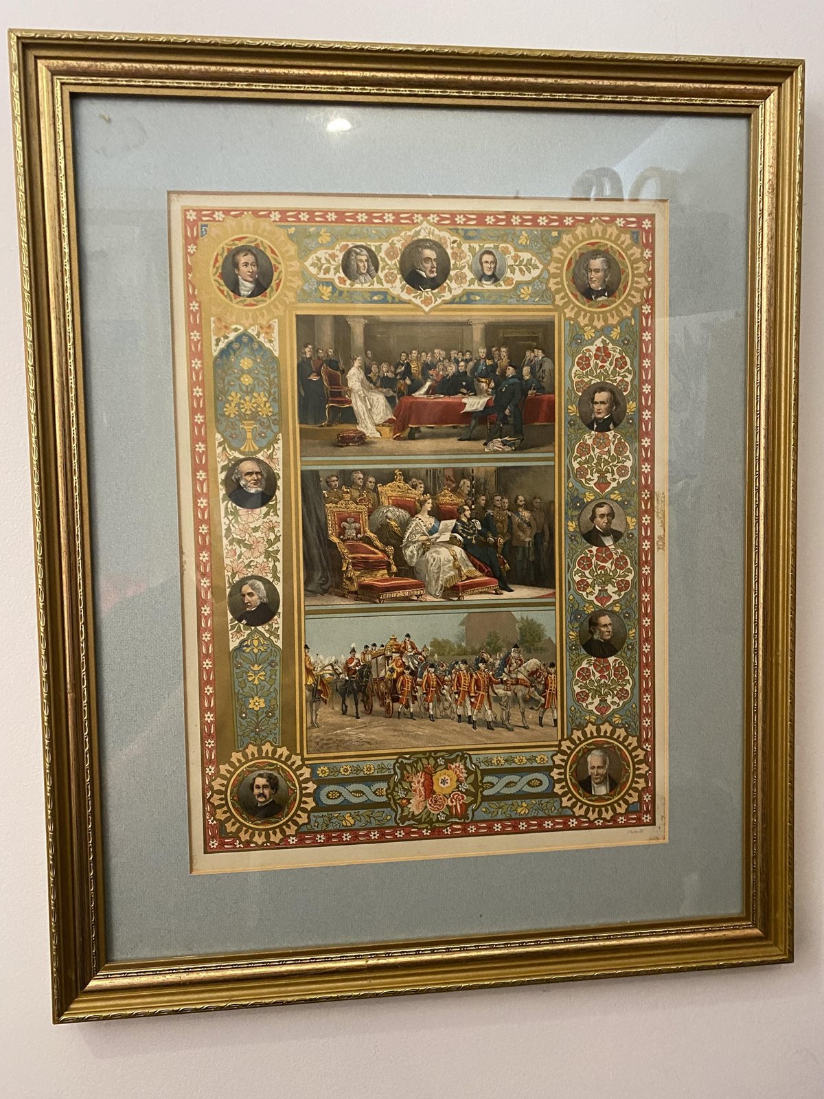 Original Poster of Queen Victoria and her Prime Ministers. - Orakei ...