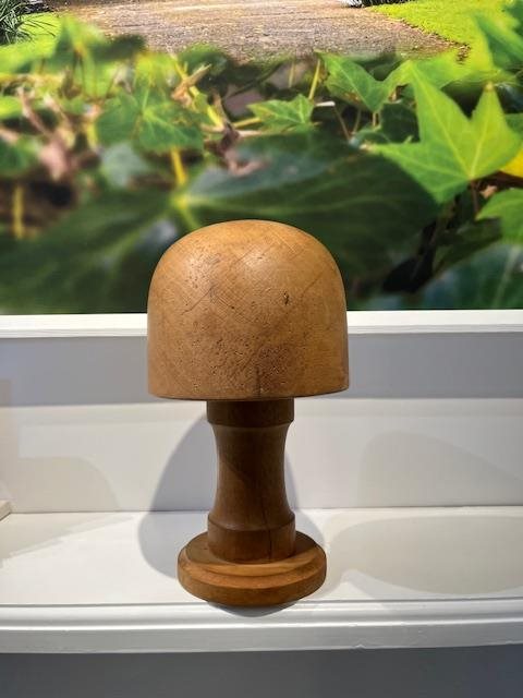 Wooden Hat Block - Orakei Objet - Antiques, Art, Furniture and ...