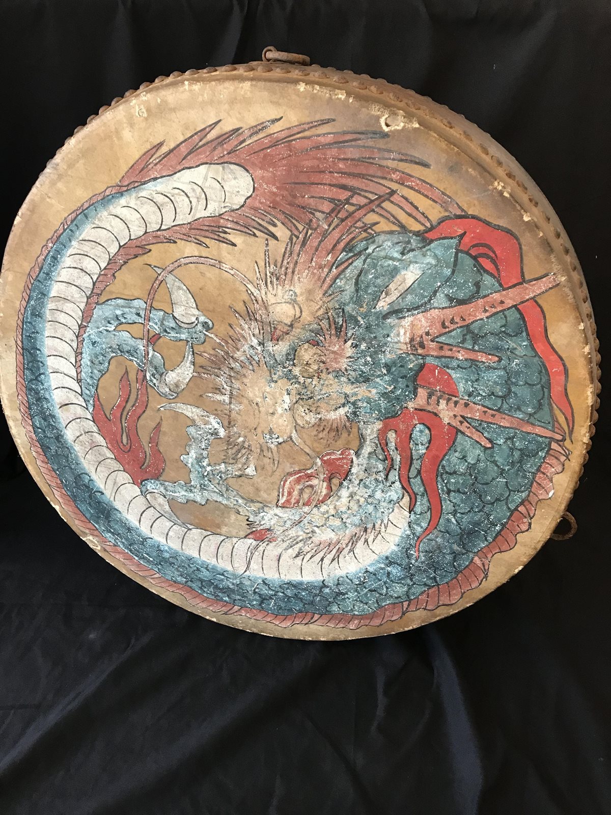 Large Old Japanese Taiko Drum - Orakei Objet - Antiques, Art, Furniture ...